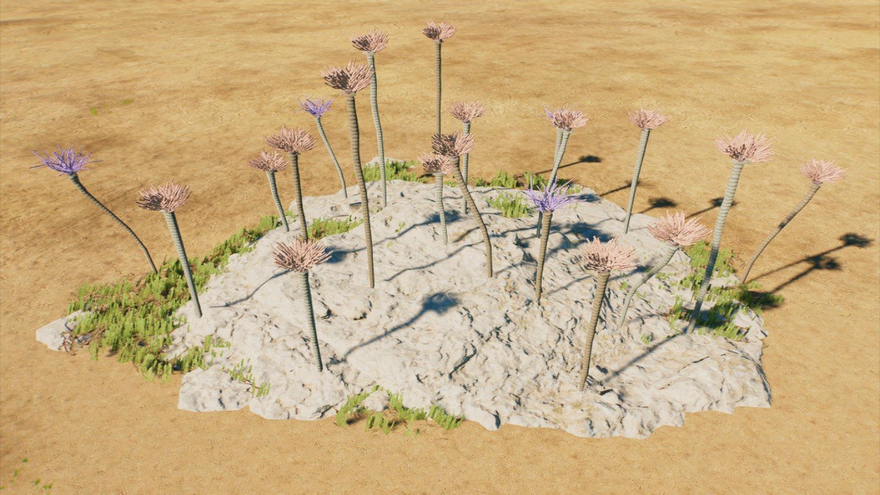 Lagoon Crinoid Garden 2 - Workshop - Jurassic World Evolution 3