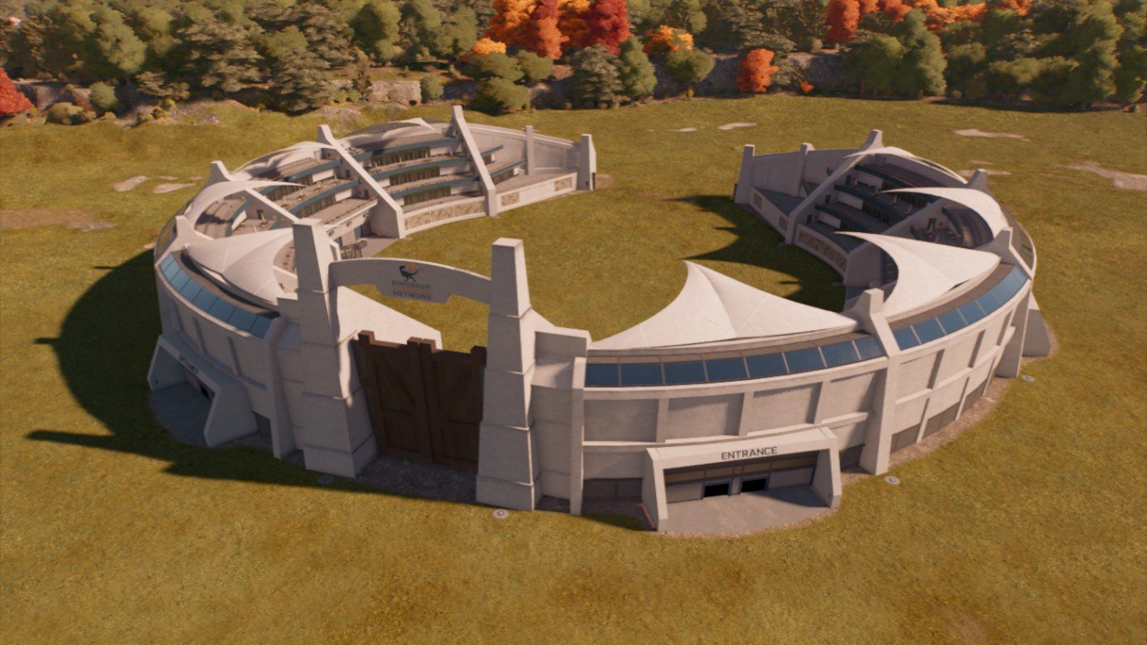 DIN Amphitheater - Workshop - Jurassic World Evolution 3