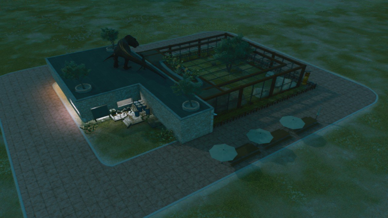A SMALL ZOO STYLE ENCLOSURE - Workshop - Jurassic World Evolution 3