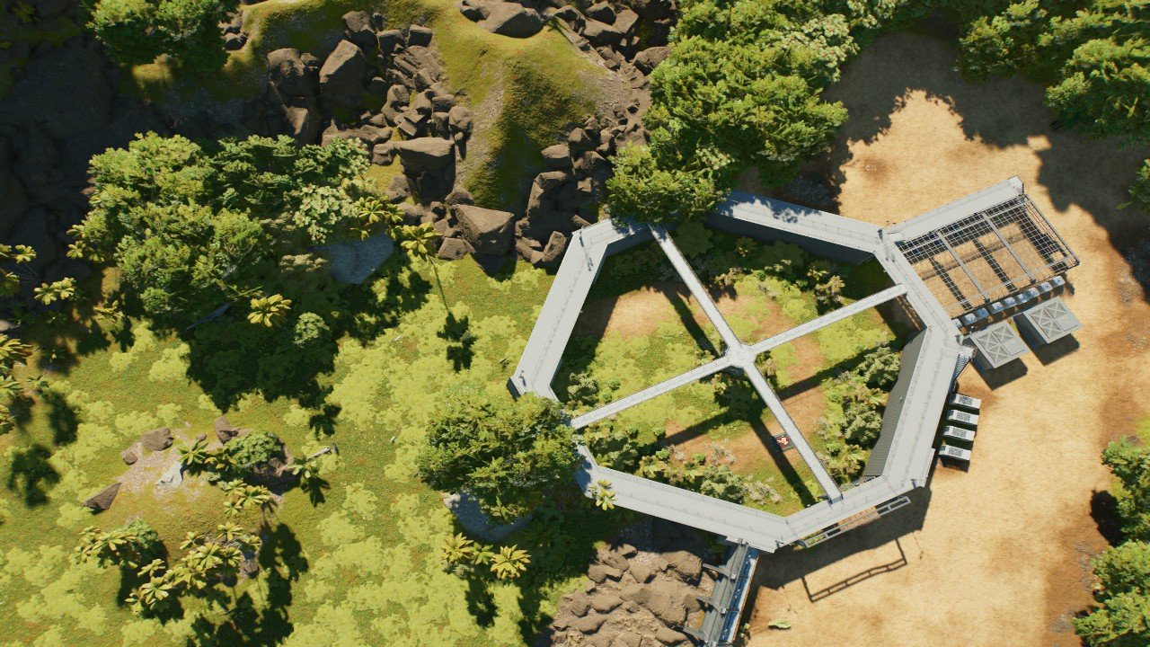 Raptor enclosure - Workshop - Jurassic World Evolution 3