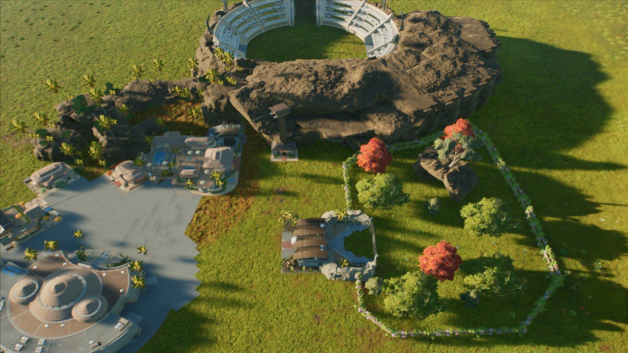 little inclosure for baby's Jp section [Jurassic park section ...