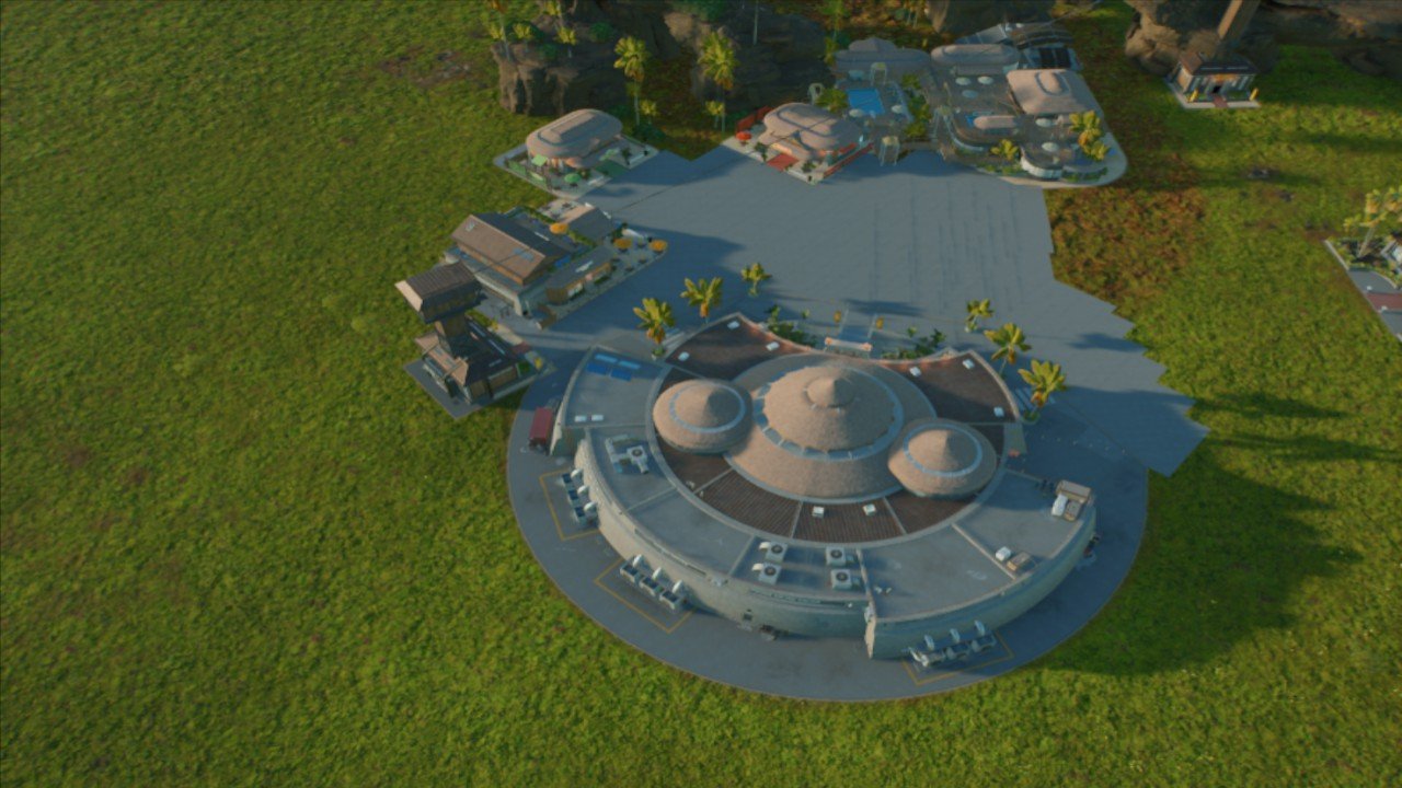 half of food court Jp section [Jurassic park section] - Workshop ...