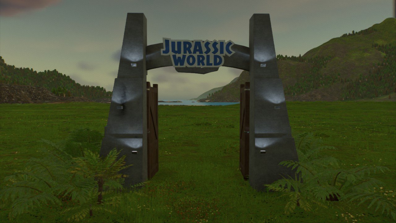 Just'a Jurrasic World Sign - Workshop - Jurassic World Evolution 3