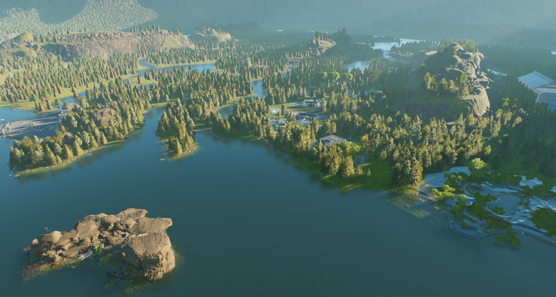 Isla Sorna/Site B /The lost World - Jurassic World Evolution 3 creation ...