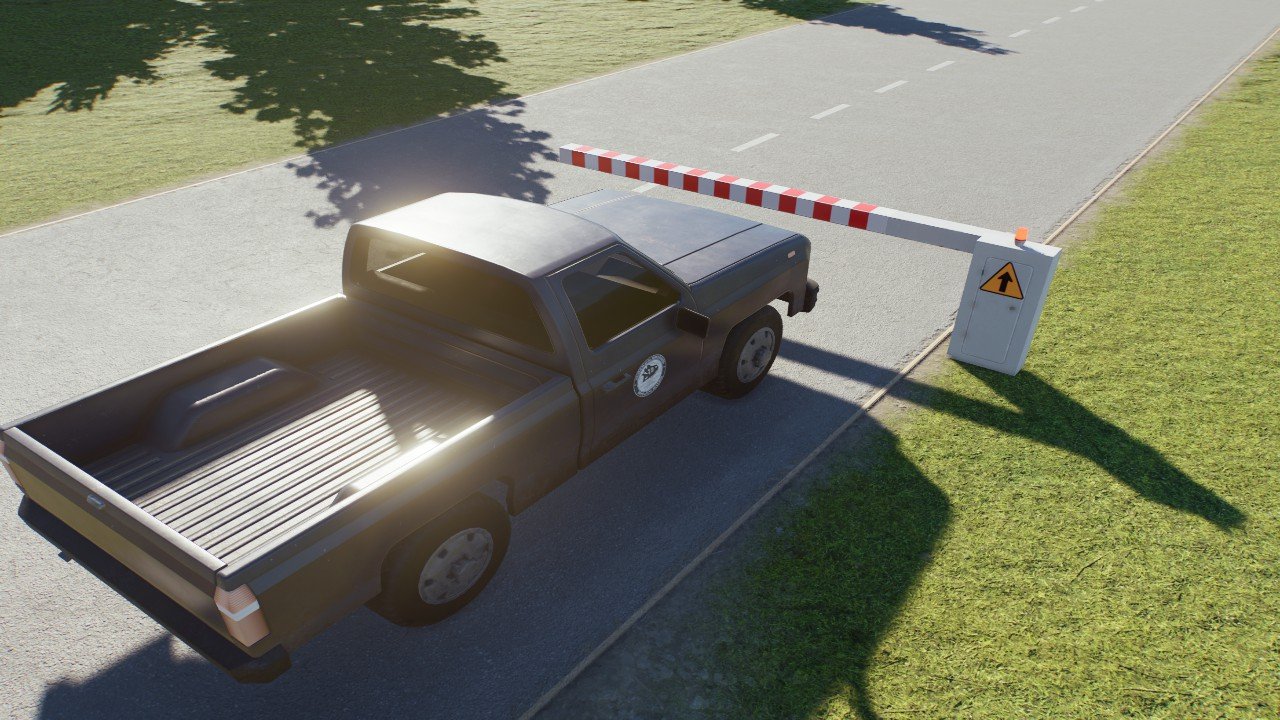 Manually Operated Rising Barrier Gate Arm - Workshop - Jurassic World ...