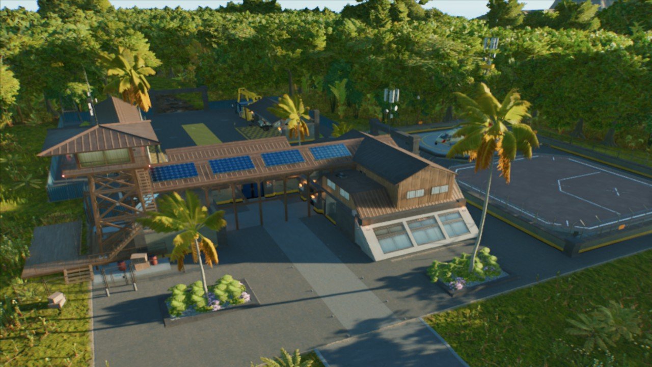 3 in 1 jurassic park maintence facility - Workshop - Jurassic World ...