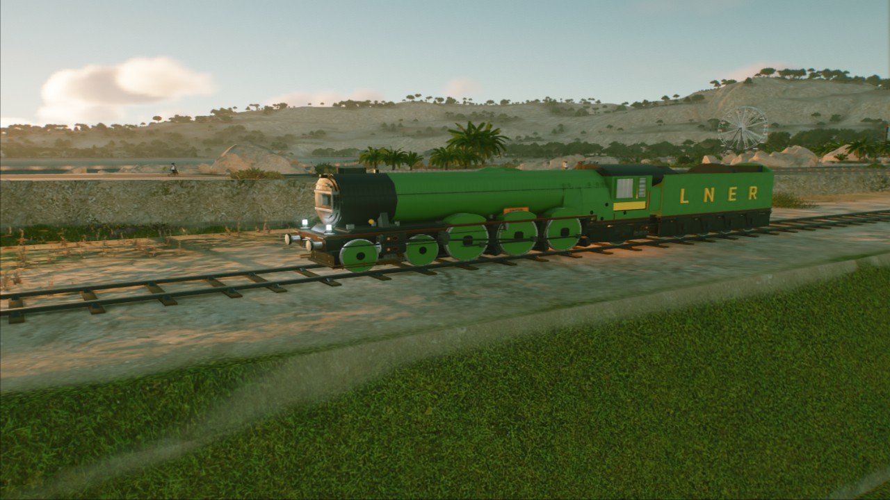 Flying scotsman. Train based of class a3 - Workshop - Jurassic World ...