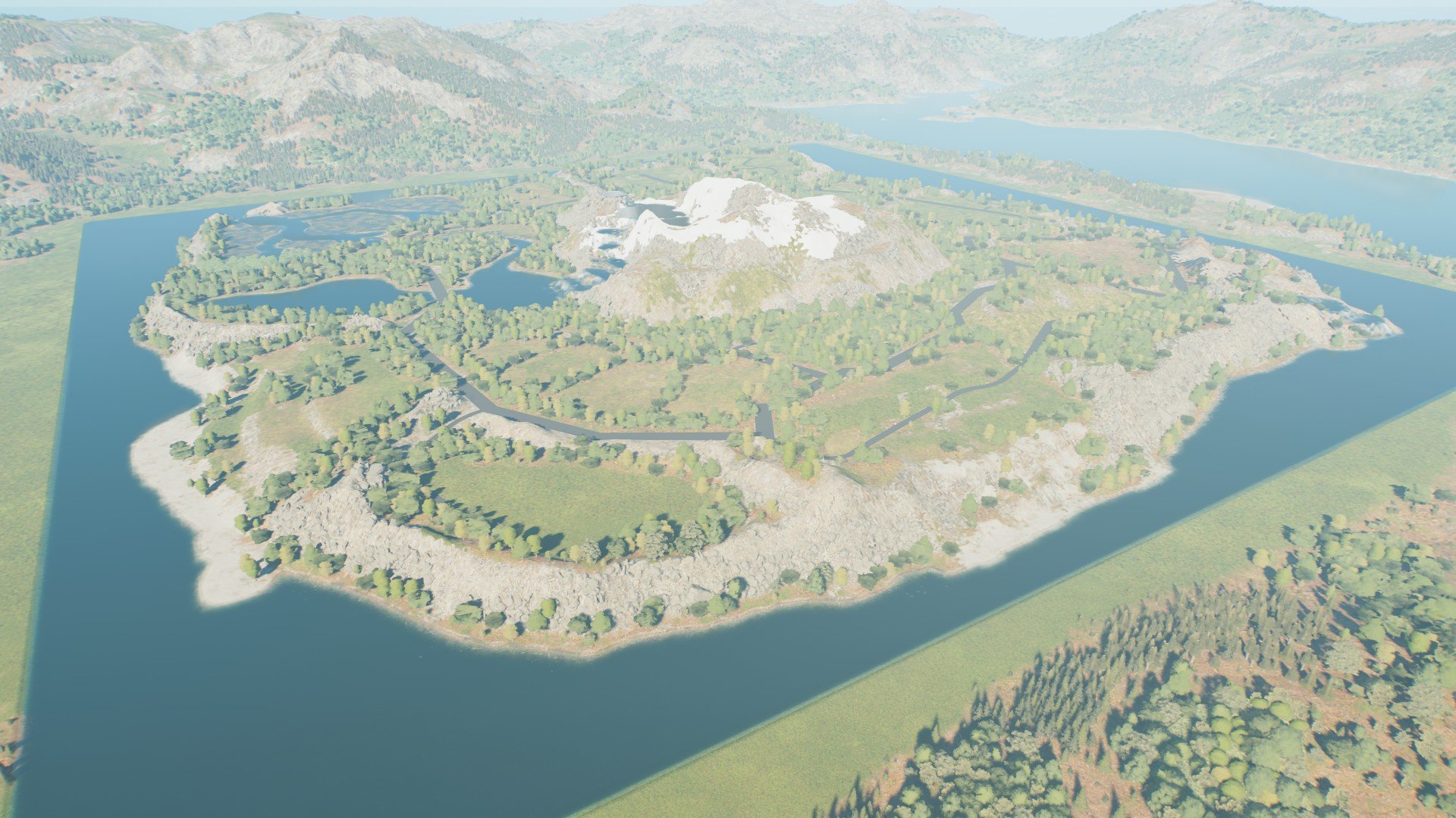 Isle Britannica - UK Map - Workshop - Jurassic World Evolution 3