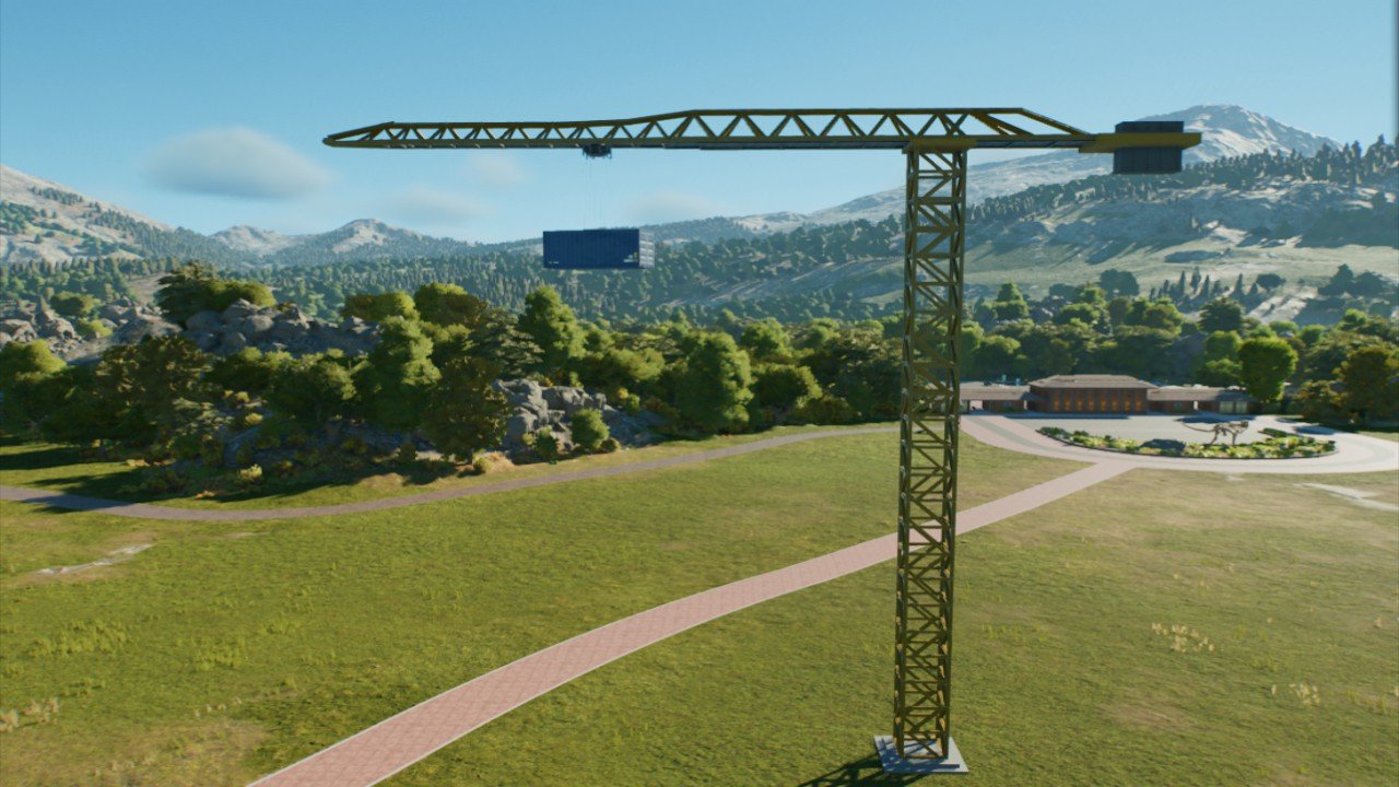 crane - Workshop - Jurassic World Evolution 3