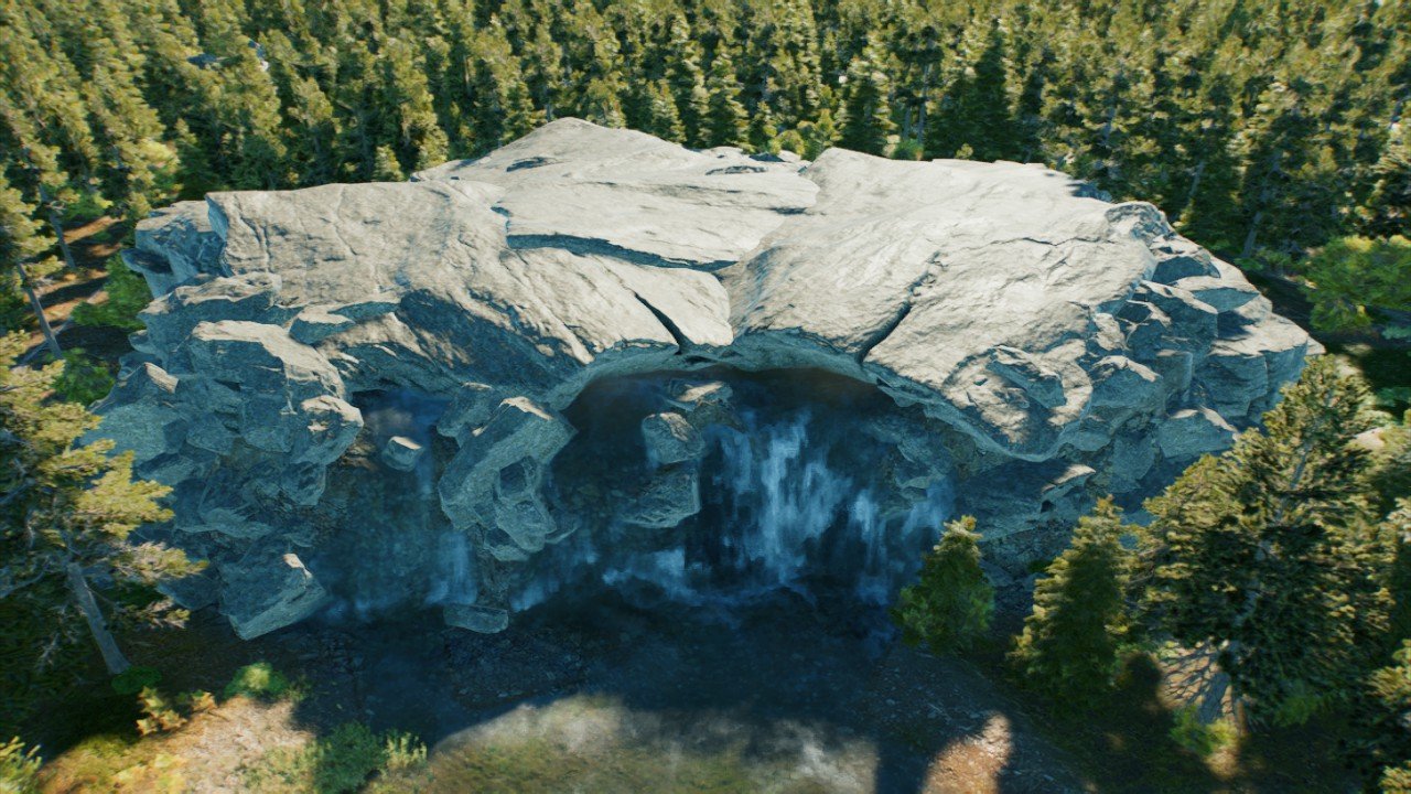 Cliff Waterfall - Workshop - Jurassic World Evolution 3