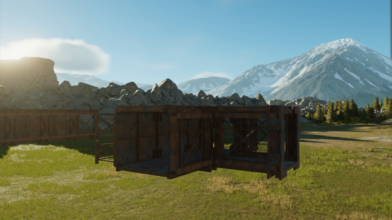 Jp3 Birdcage Walkway 2# - Workshop - Jurassic World Evolution 3