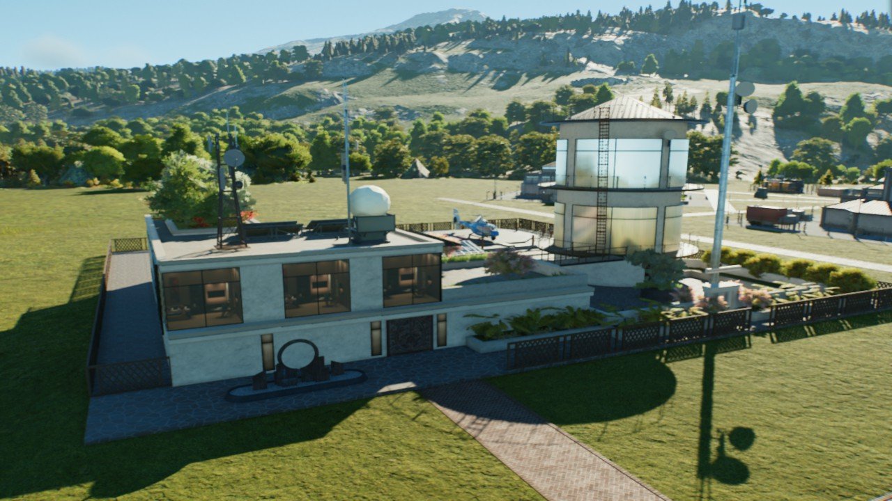 Luxury Arival Helipad - Workshop - Jurassic World Evolution 3