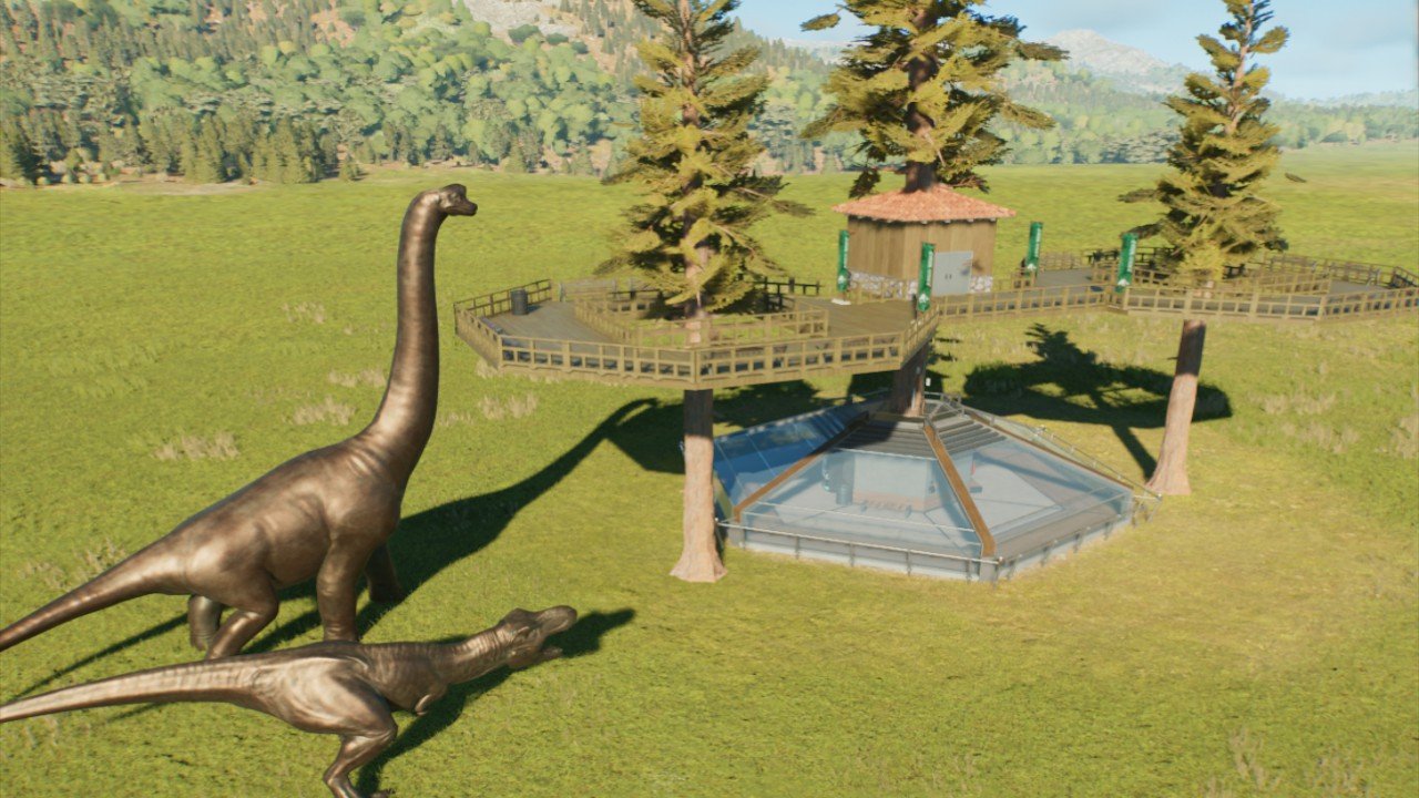 Tree Viewing Platform - Workshop - Jurassic World Evolution 3