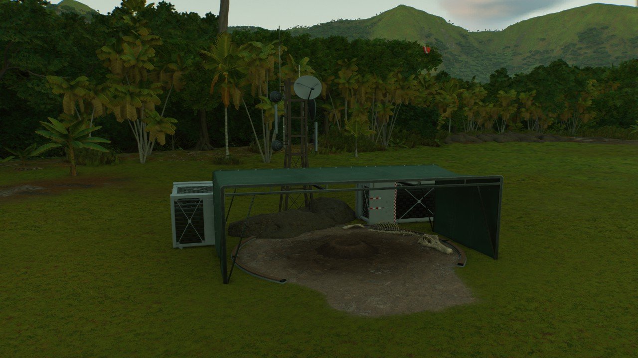 Velociraptor Nest - Jurassic World Evolution 3 creation - Frontier Workshop
