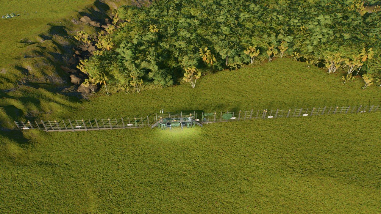Abondent Gate and Fence - Workshop - Jurassic World Evolution 3