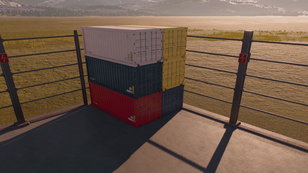 Container stack - Workshop - Jurassic World Evolution 3
