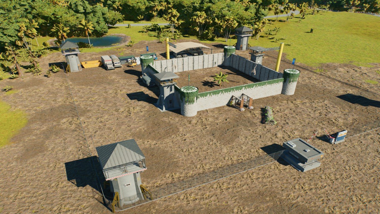 hybrid feeding facility - Workshop - Jurassic World Evolution 3