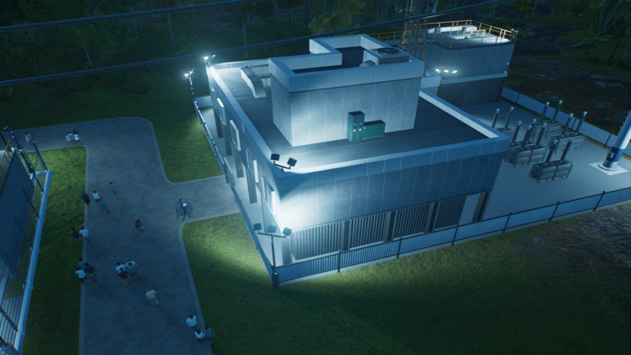 simple small power plant - Workshop - Jurassic World Evolution 3