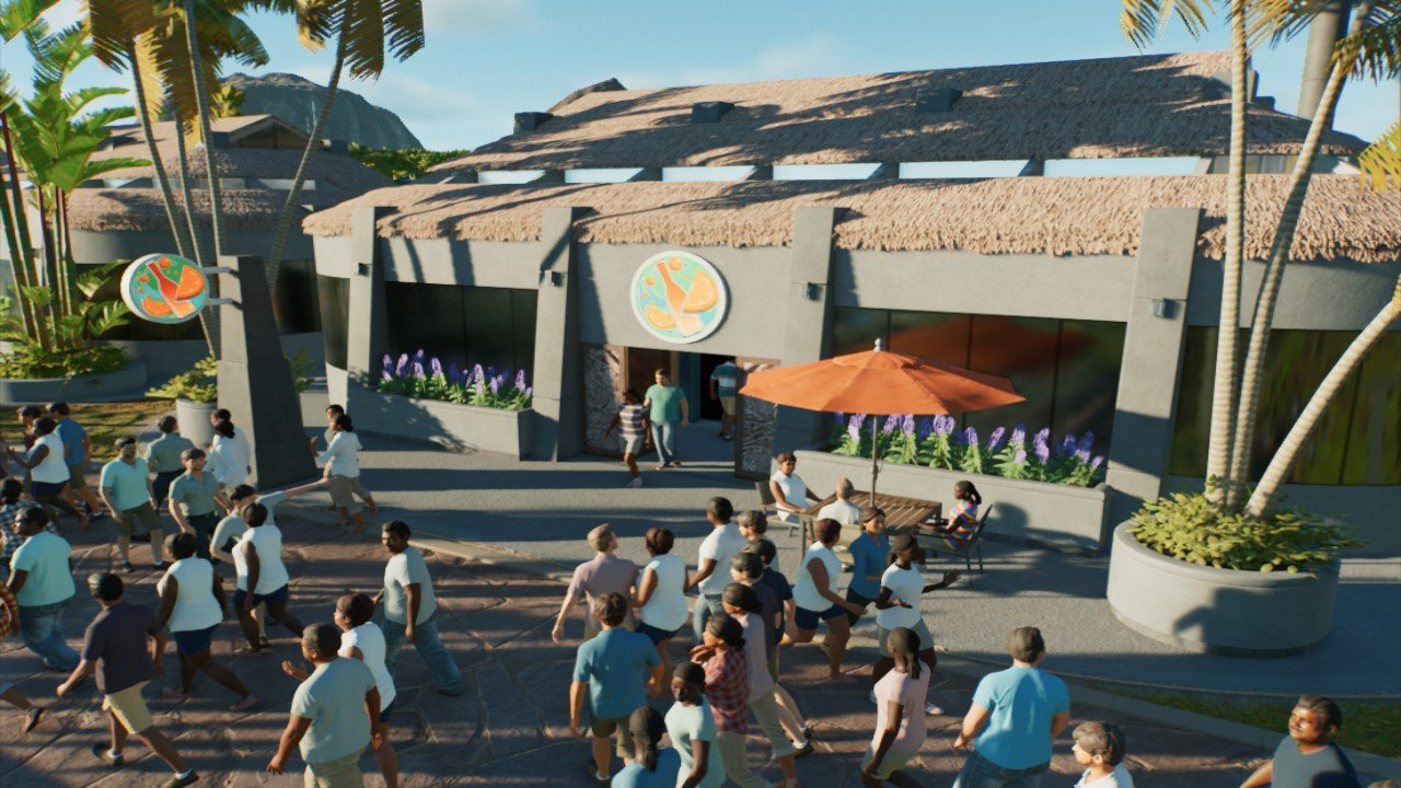 Simple Jurassic Bar - Workshop - Jurassic World Evolution 3