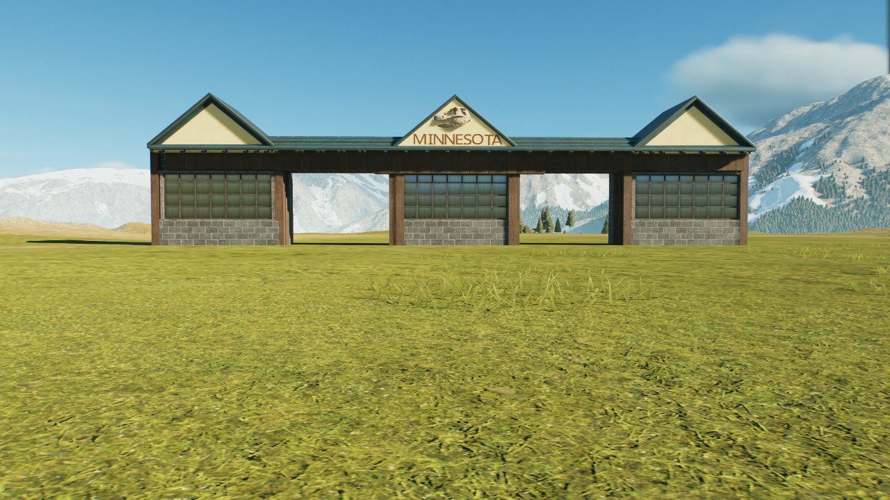 Minnesota zoo Entrance - Workshop - Jurassic World Evolution 3