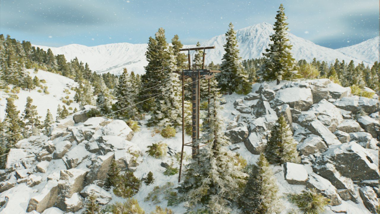 Ski Lift Pole - Workshop - Jurassic World Evolution 3