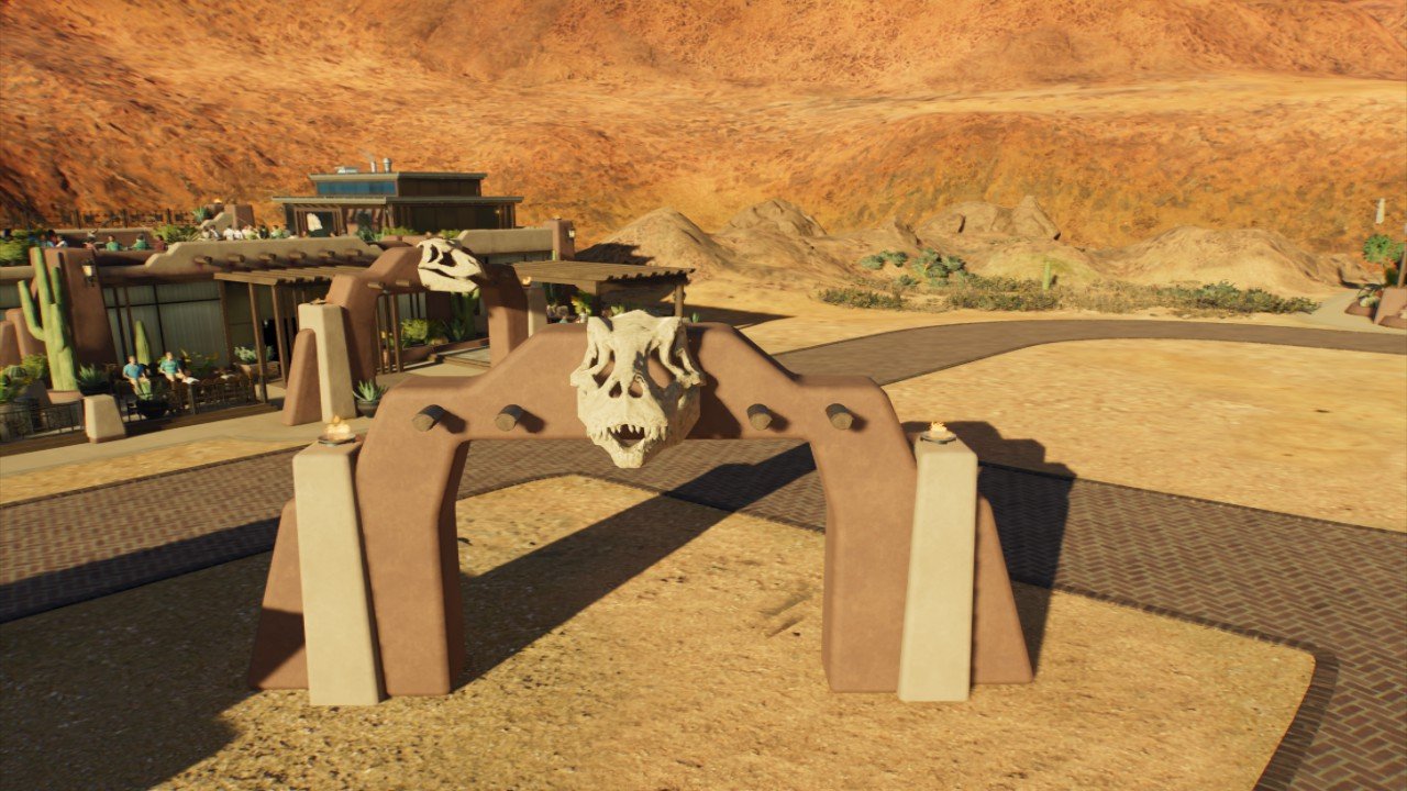 Texicana JP gate - Workshop - Jurassic World Evolution 3