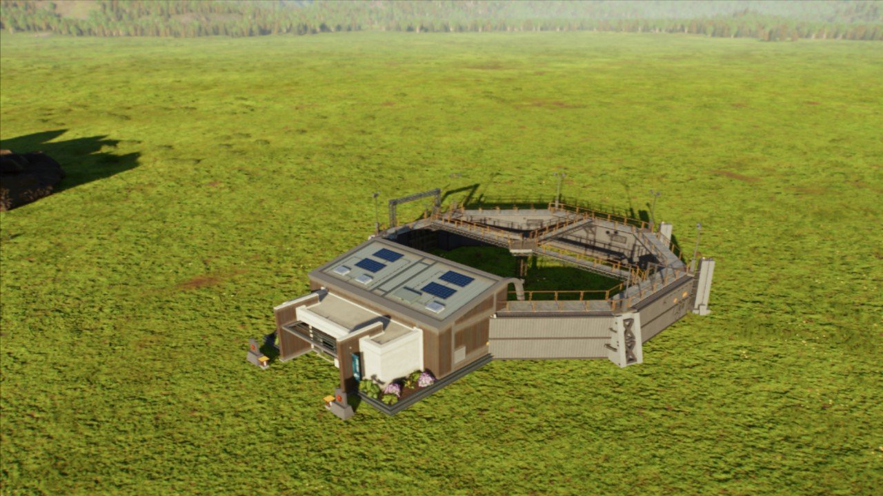 Raptor Enclosure and viewer_v01 - Workshop - Jurassic World Evolution 3