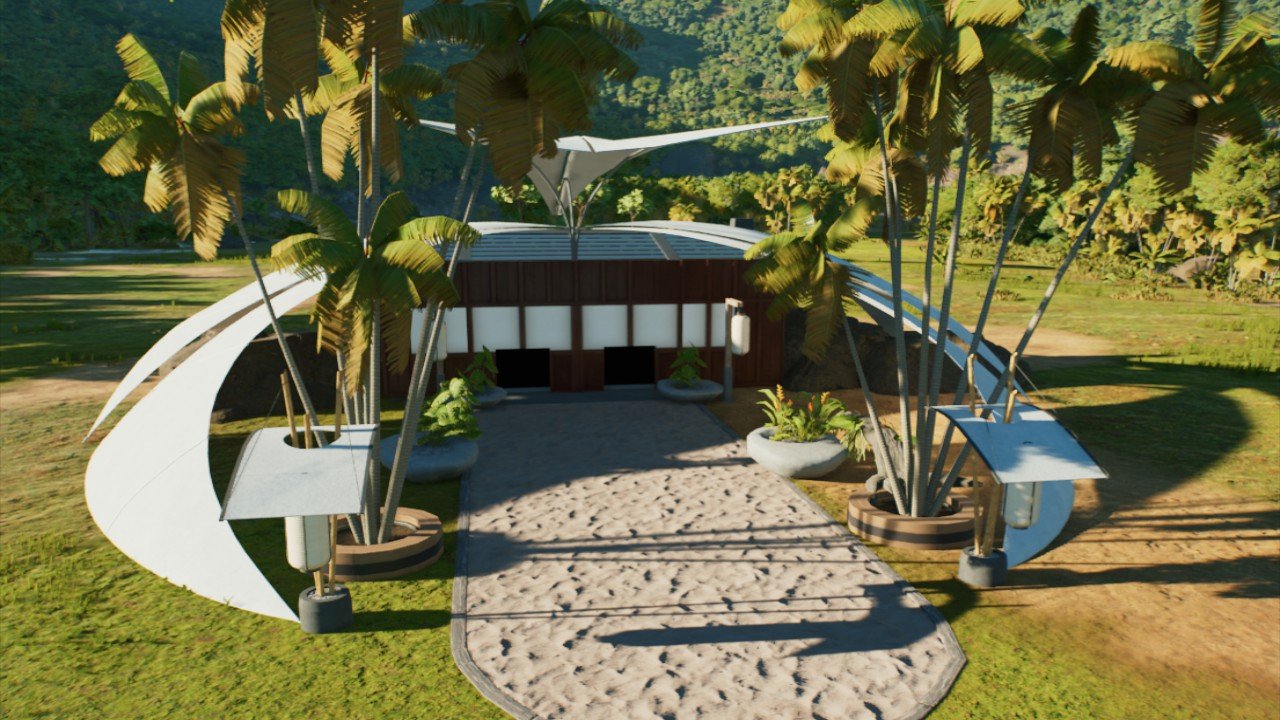 Modern canvas viewing galery - Workshop - Jurassic World Evolution 3