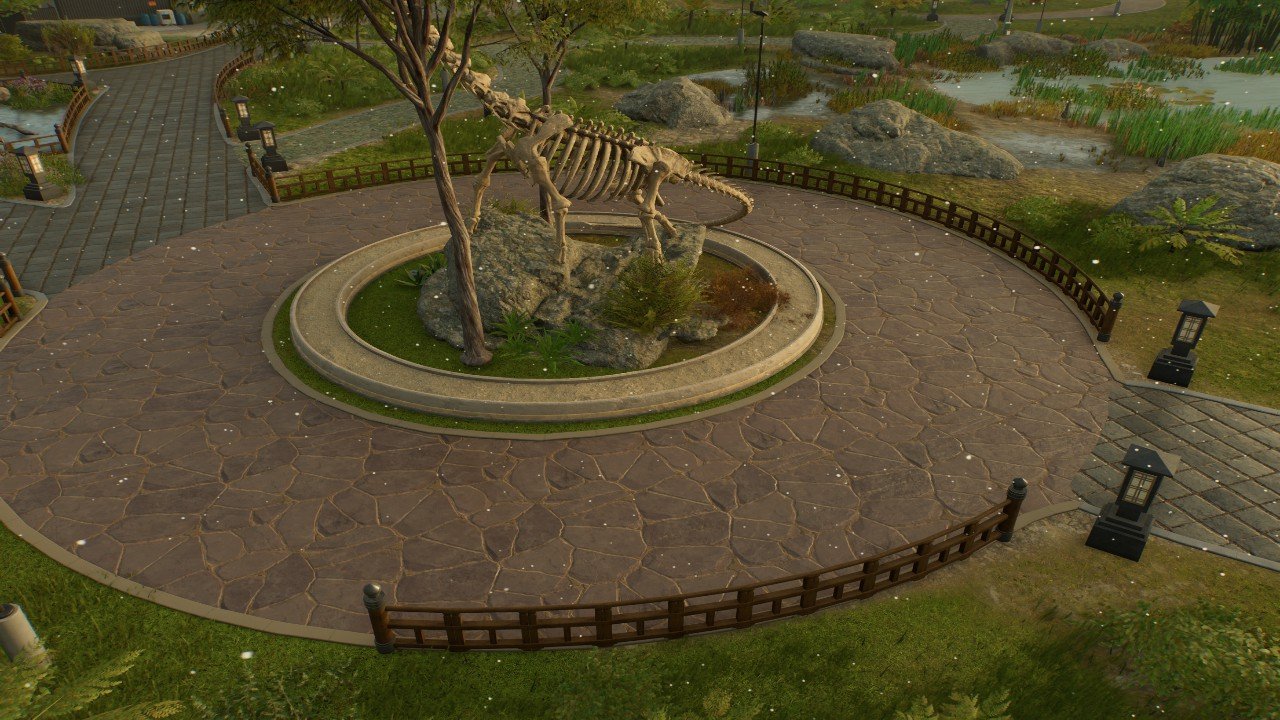 Vanilla Sauropod Statue 2 - Workshop - Jurassic World Evolution 3