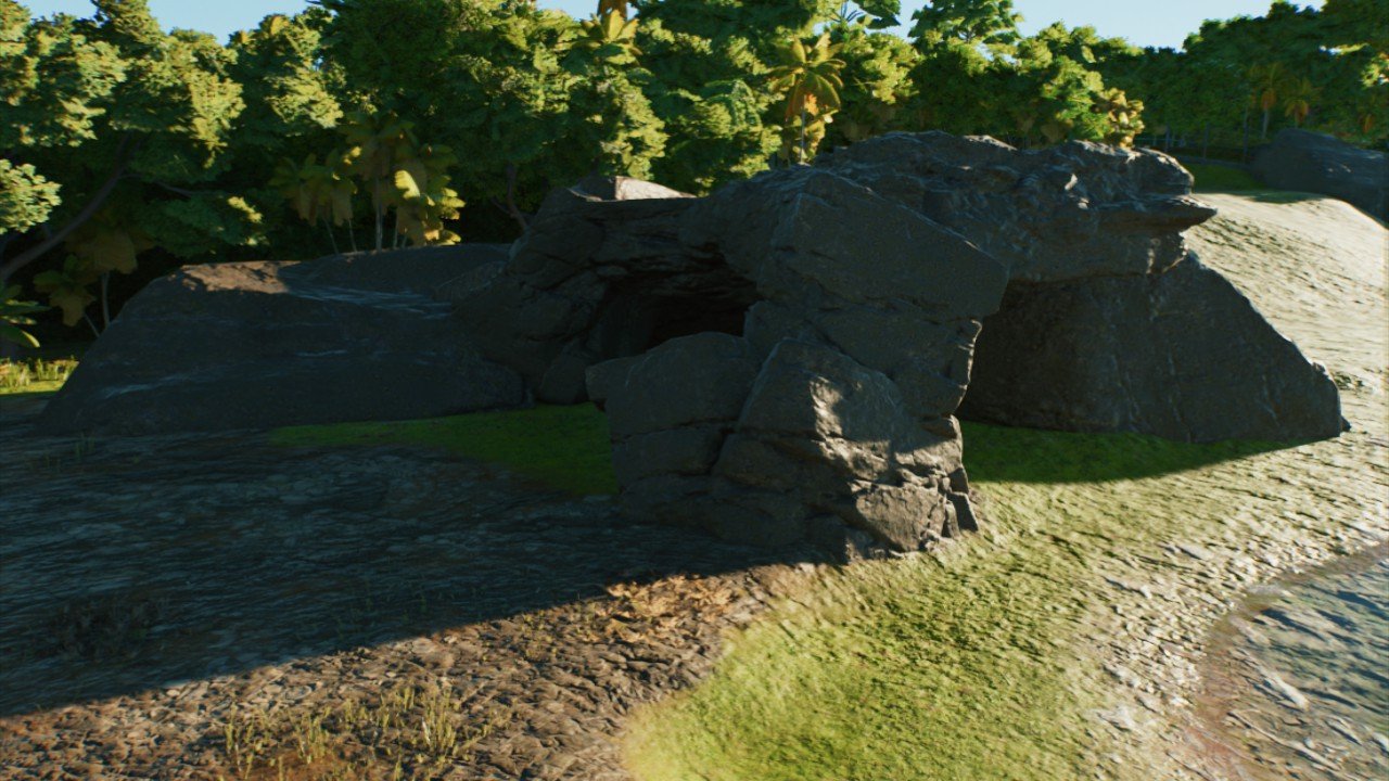 Petite grotte type tropicale - Workshop - Jurassic World Evolution 3