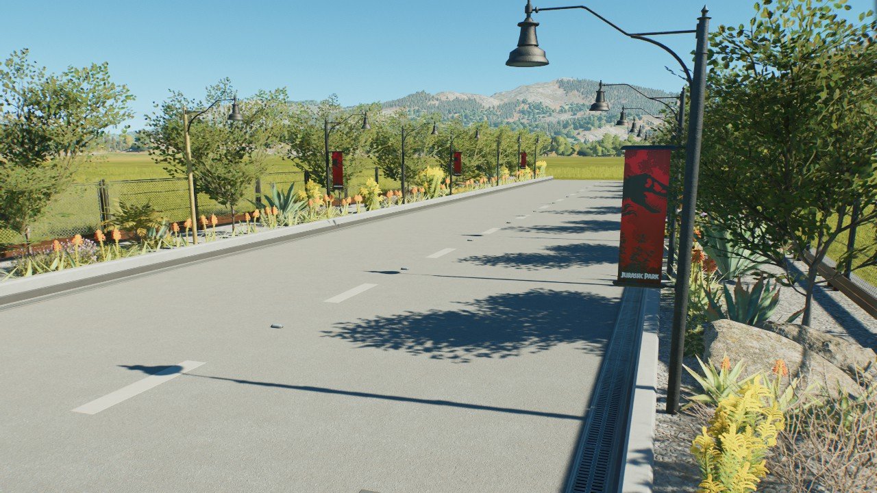 Straight Road - Workshop - Jurassic World Evolution 3