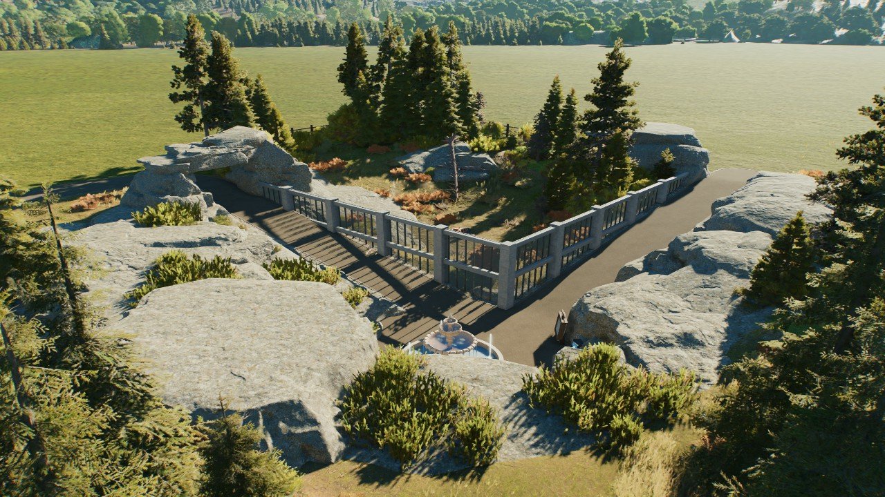 Glass viewing enclosure - Jurassic World Evolution 3 creation ...