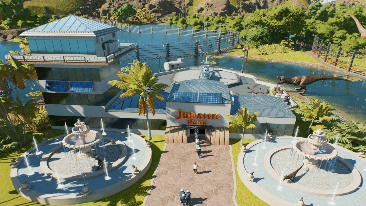 Entrance - Workshop - Jurassic World Evolution 3