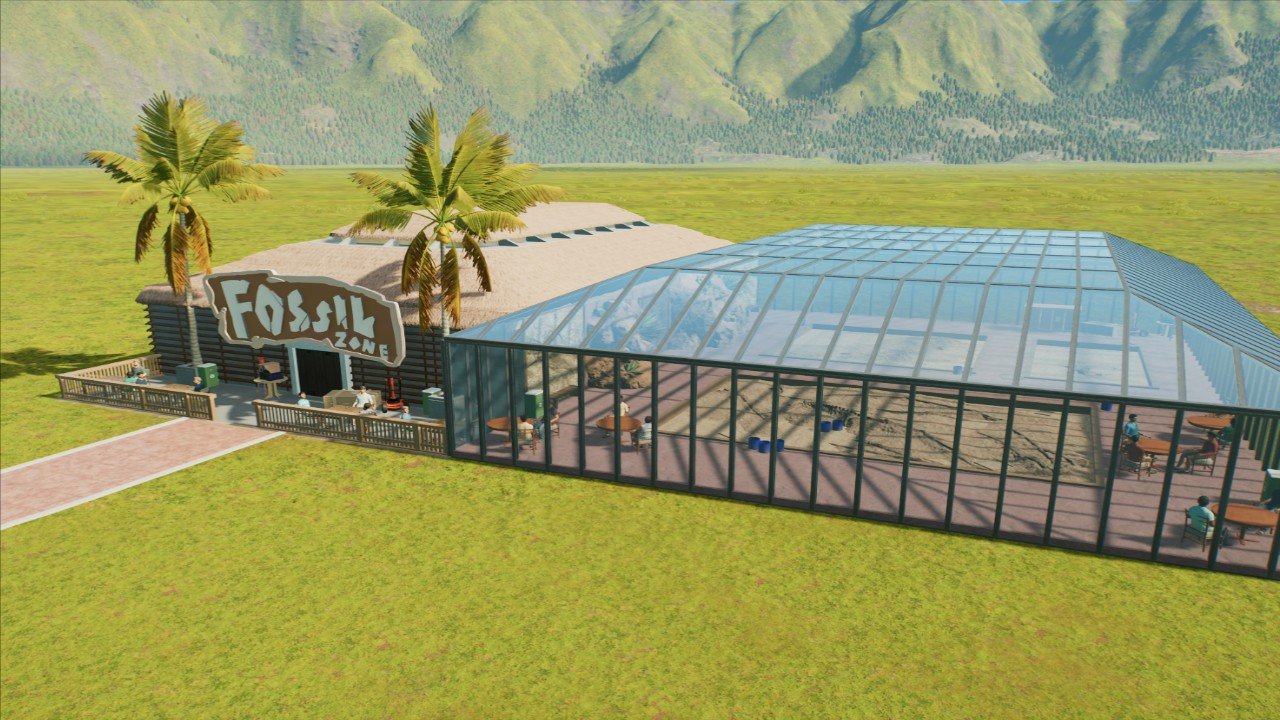 Fossil Zone - Workshop - Jurassic World Evolution 3