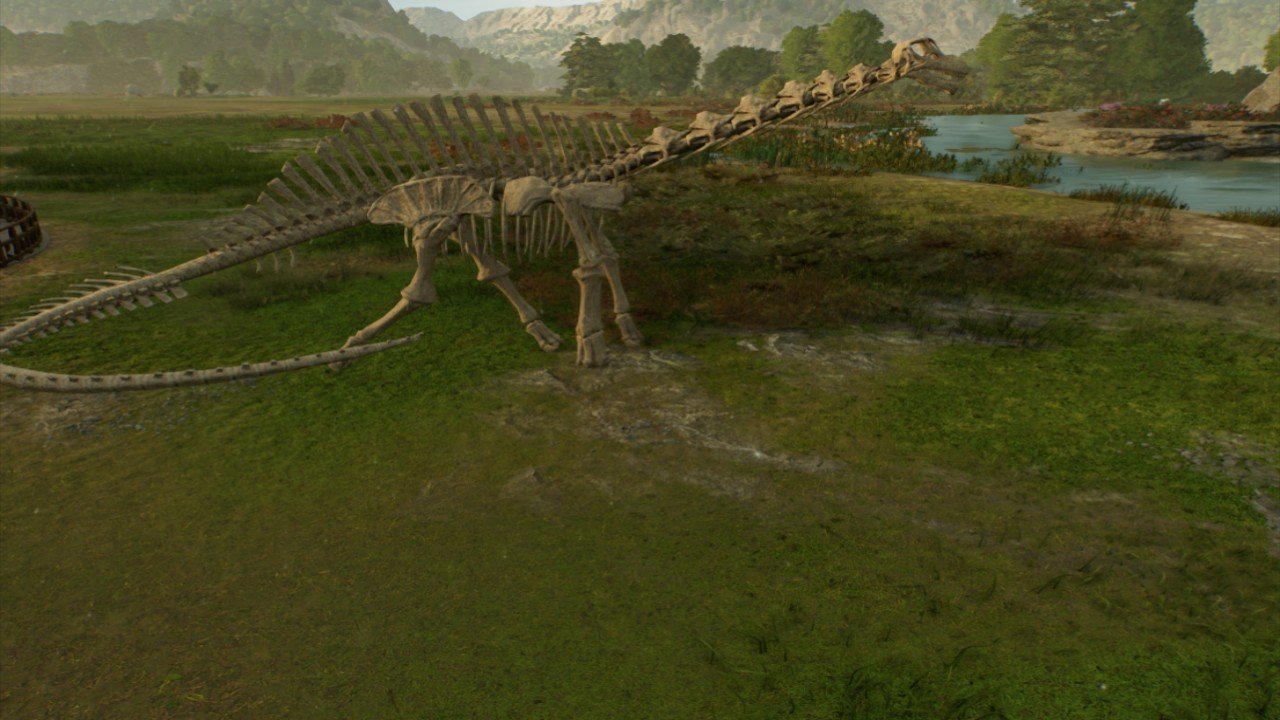 Amargasaurus skeleton - Workshop - Jurassic World Evolution 3