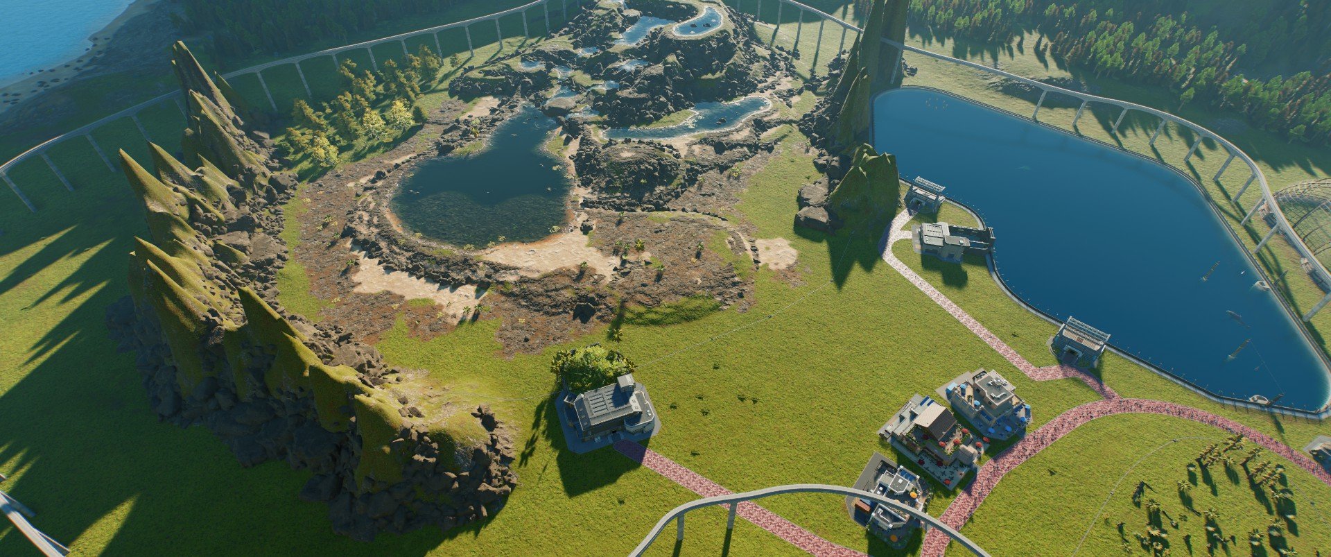 Volcanic Valley - Primeval Habitat - Workshop - Jurassic World Evolution 3