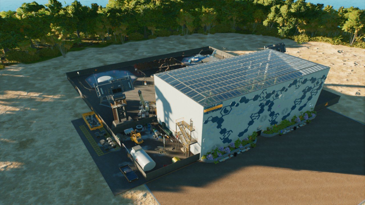 HELICOPTER ARRIVAL POINT - Workshop - Jurassic World Evolution 3
