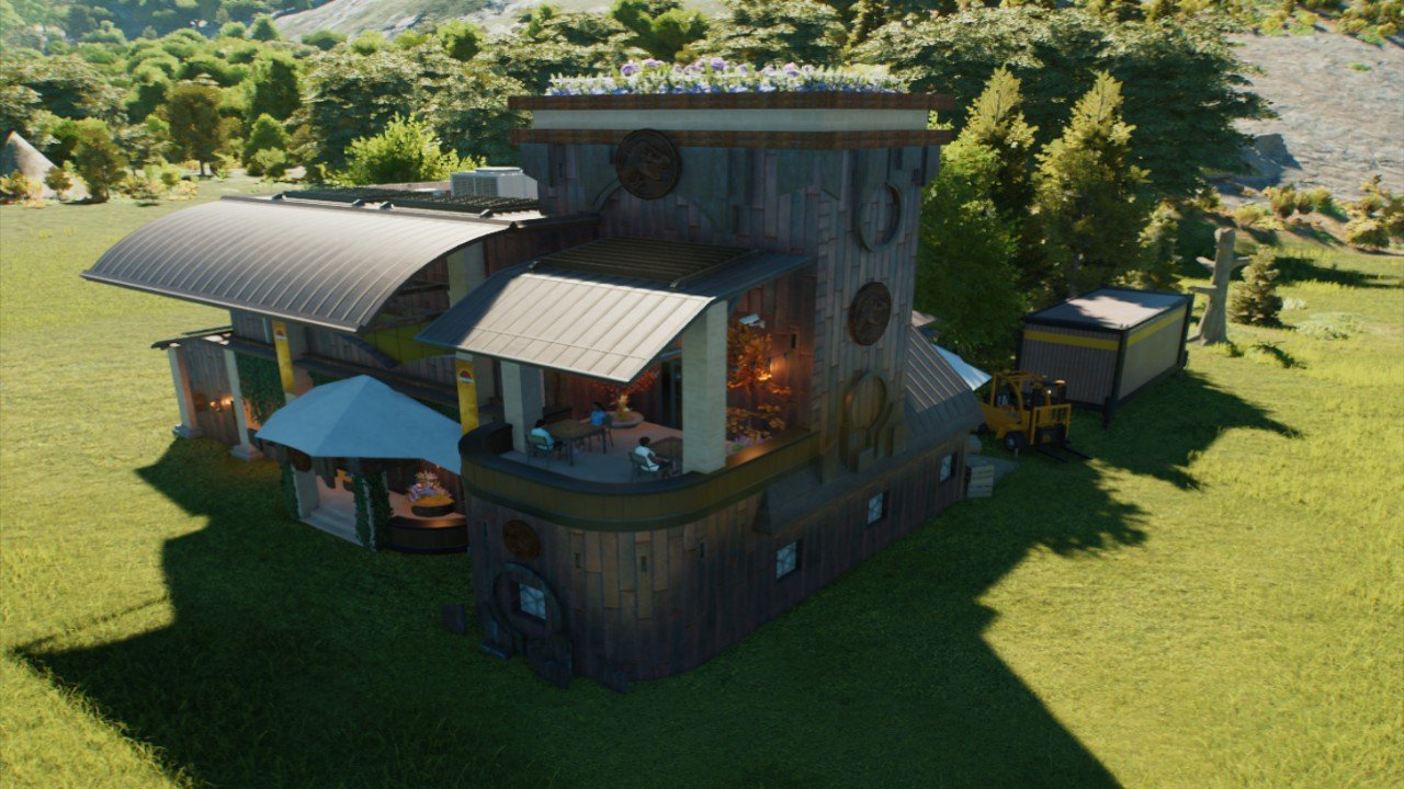 Tarnished Arrival Point - Jurassic World Evolution 3 creation - Frontier Workshop