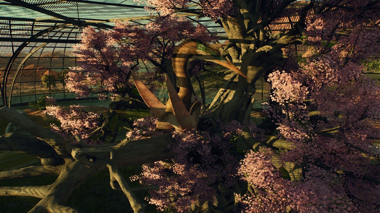 Large Cherry Tree with Aviary Perch - Jurassic World Evolution 3 ...