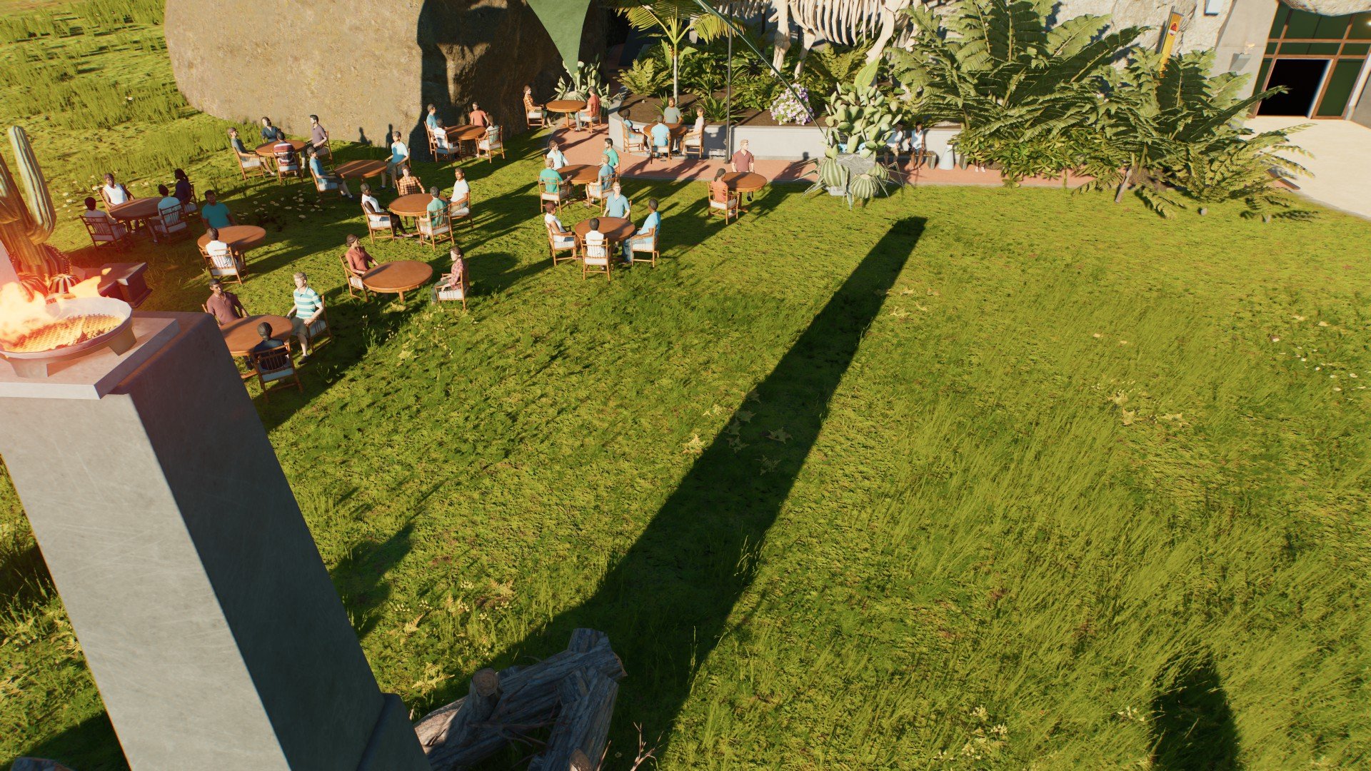 Waterfalls - Jurassic World Evolution 3 creation - Frontier Workshop