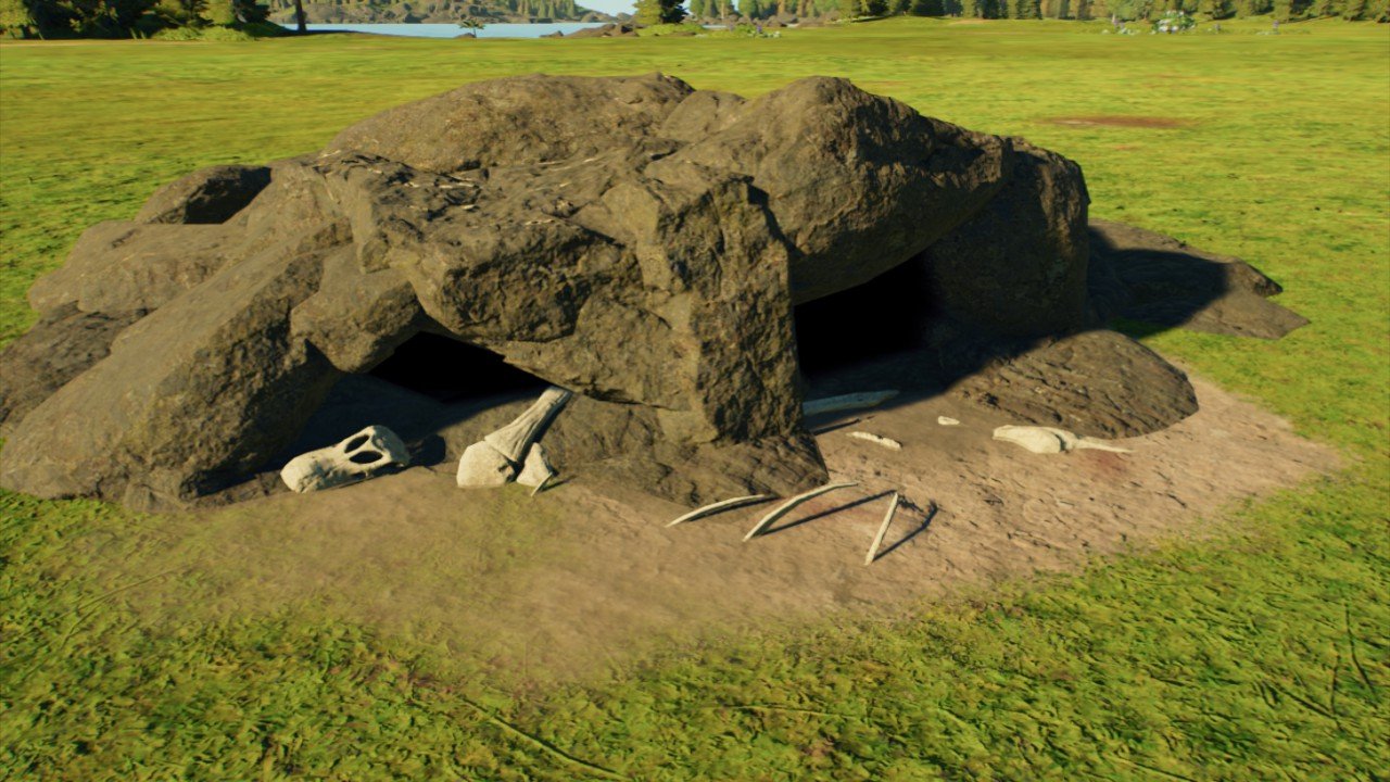 Dual entry predator burrow (medium) - Workshop - Jurassic World Evolution 3