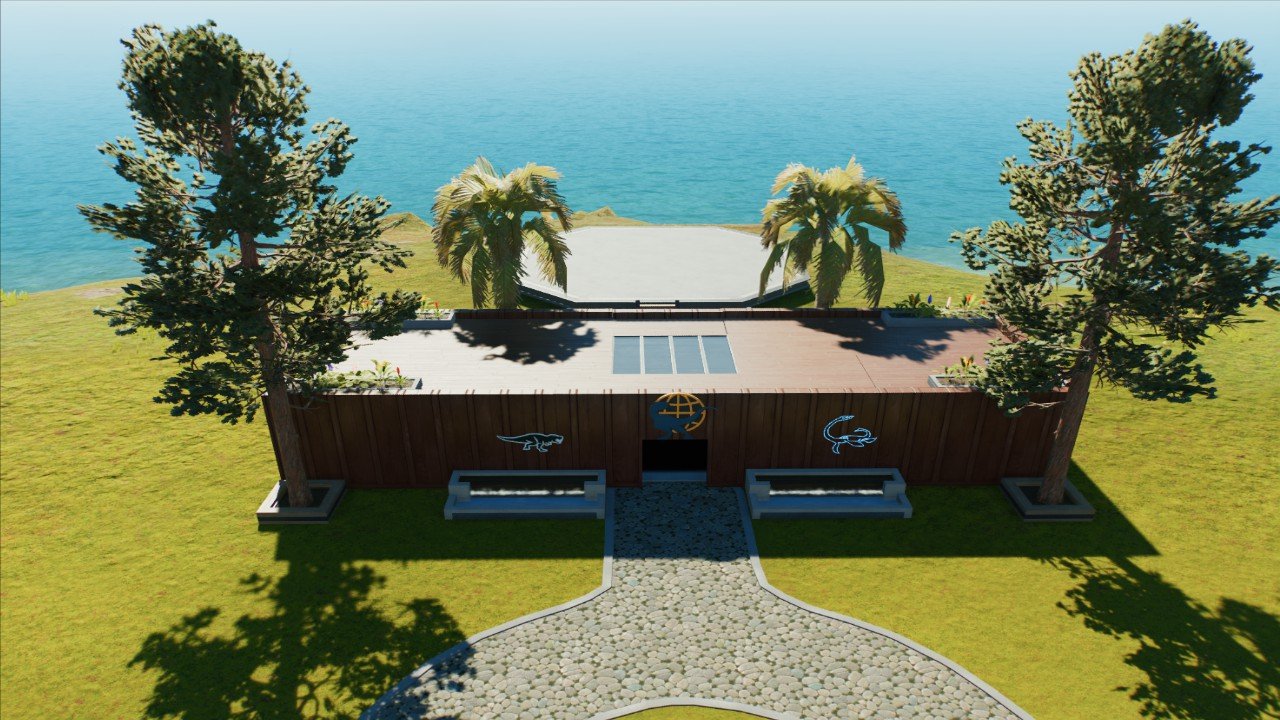 arrival point - Jurassic World Evolution 3 creation - Frontier Workshop