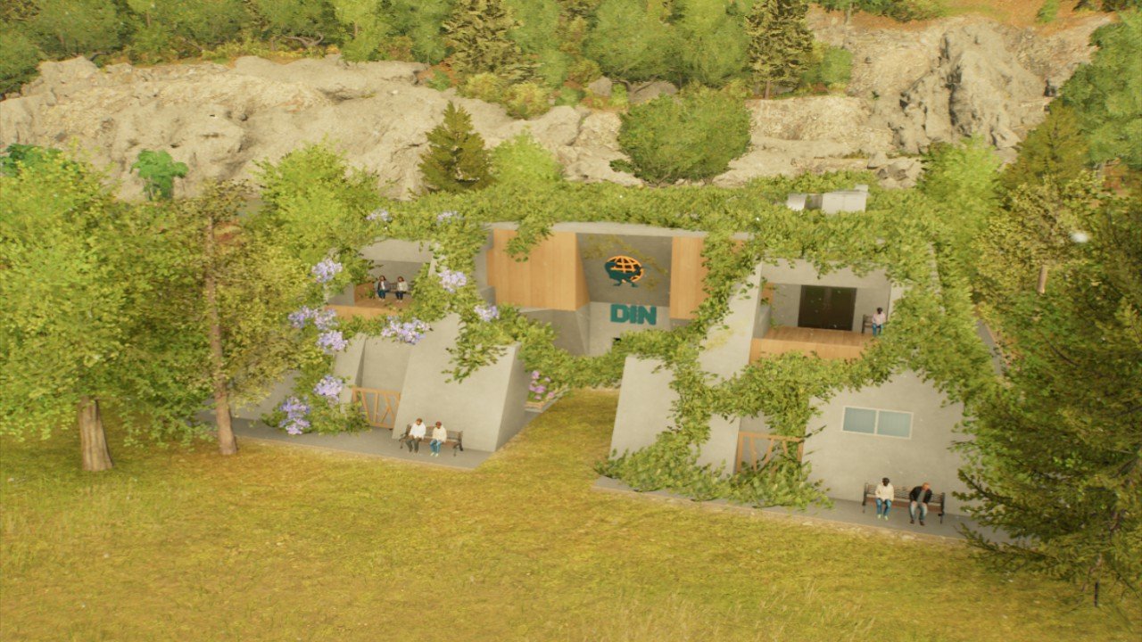 Vine Covered Arrival Point - Workshop - Jurassic World Evolution 3