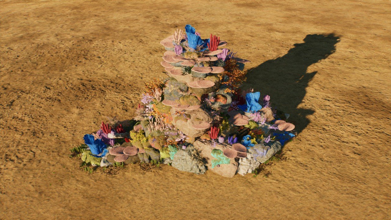 Lagoon Reef Rock 1 - Workshop - Jurassic World Evolution 3