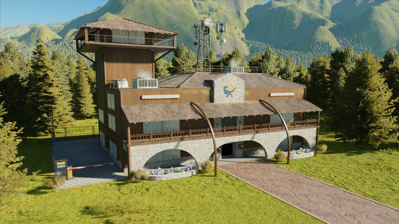 Control Center Alpine Temperate - Workshop - Jurassic World Evolution 3