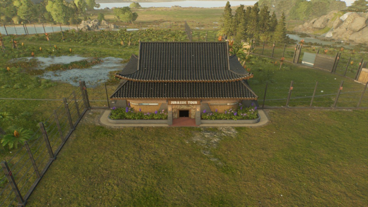 Asian Car Tour Building - Workshop - Jurassic World Evolution 3