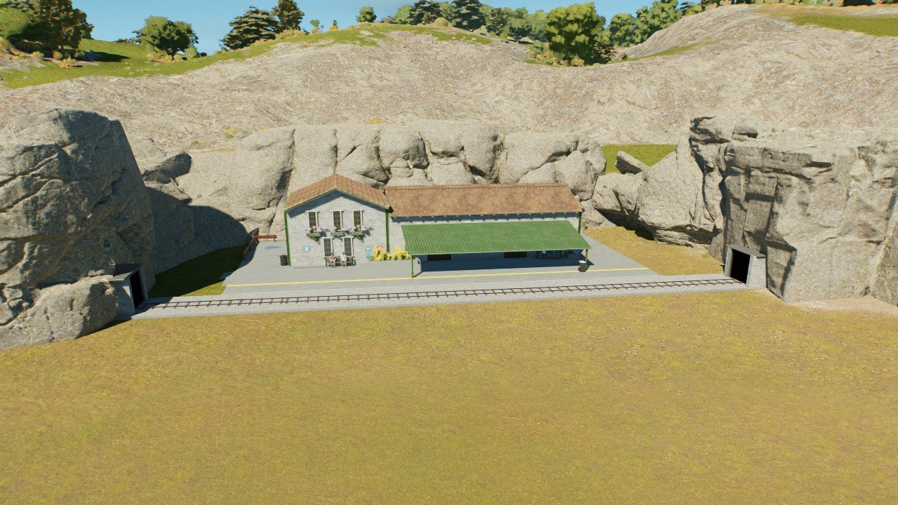 Small English Train Station Arrival Point - Workshop - Jurassic World ...