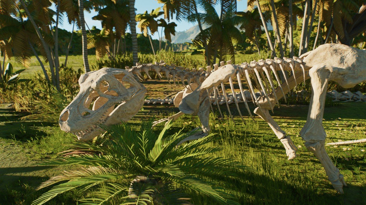 Indoraptor skeleton - Workshop - Jurassic World Evolution 3