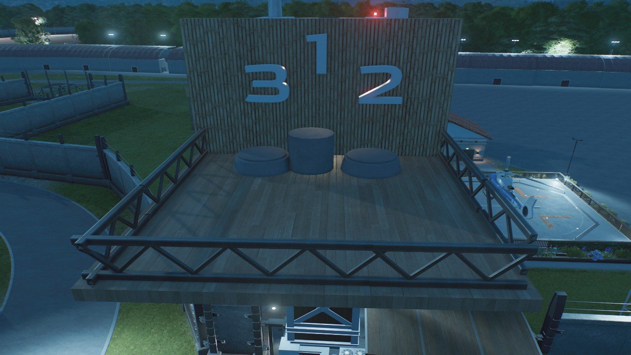 Podium - Workshop - Jurassic World Evolution 3