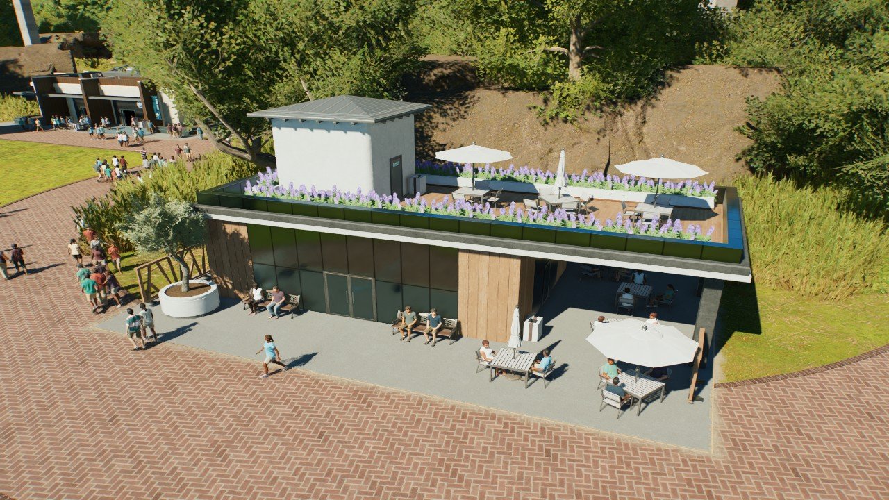 Modern drink amenity - Workshop - Jurassic World Evolution 3